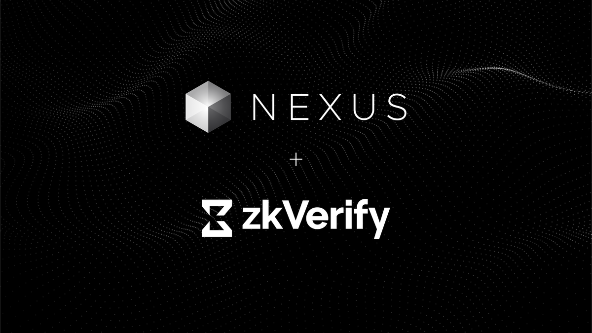 Partnering with zkVerify to Scale Proof Verification