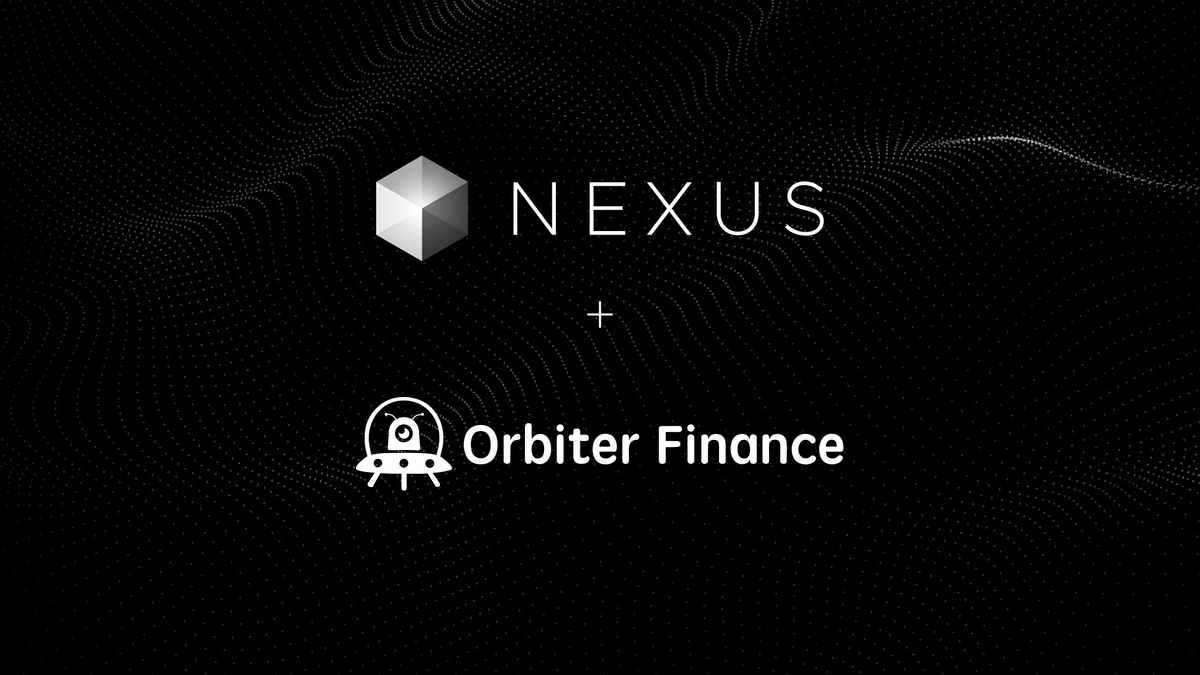 Partnering with Orbiter Finance to Unlock Cross-Chain Transfers