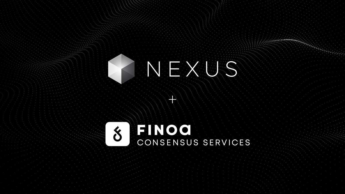 Partnering with Finoa Consensus Services